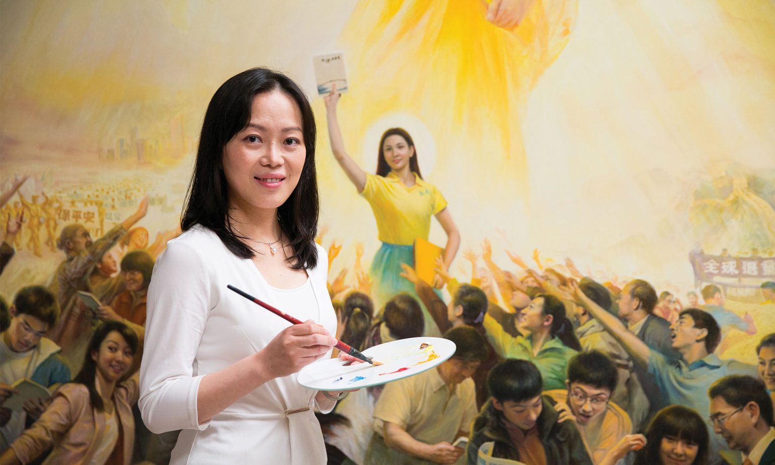 Beautiful Figure Painting Takes Spotlight in NTDTV Competition
