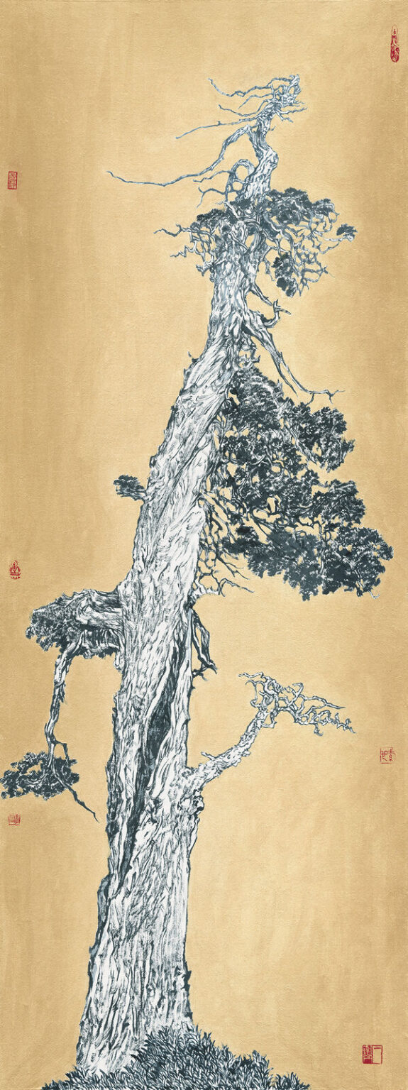 The Remarkable Juniper Tree Paintings of a Taiwanese Artist